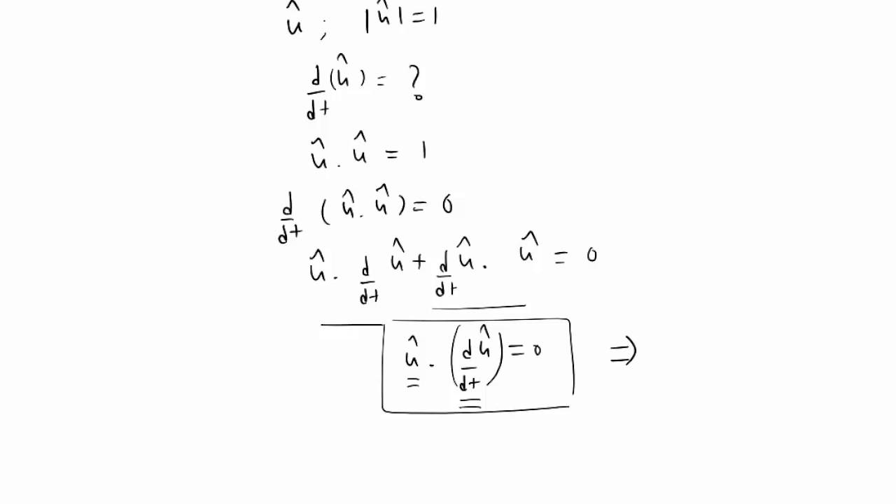 Tangent-Normal Coordinate System - YouTube
