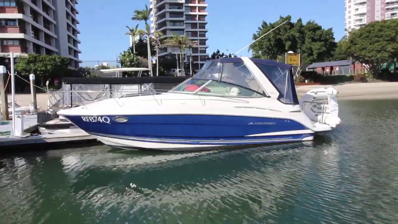 Monterey 290 Sports Cruiser - YouTube