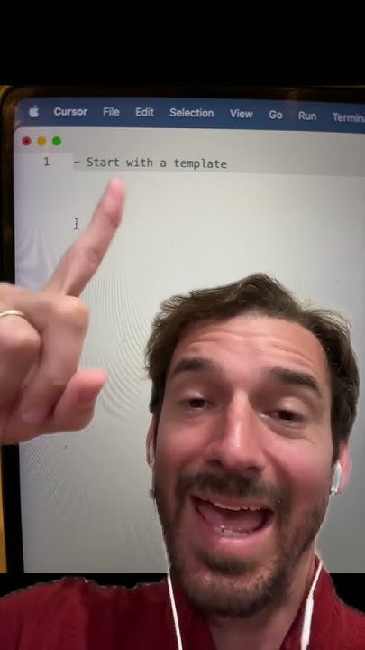 open source full-stack vibe coding template - YouTube