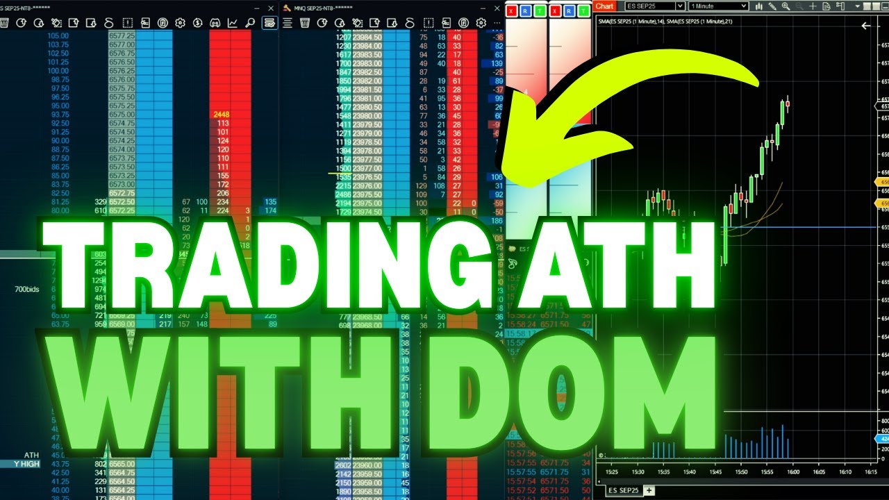 DOM Live Trading | ATH Breakout Masterclass With Clean Entries - YouTube
