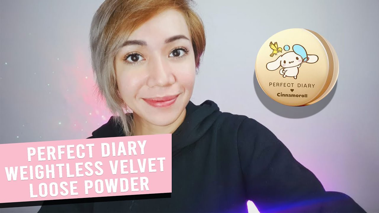 PERFECT DIARY LOOSE POWDER UNBOXING AND REVIEW - YouTube