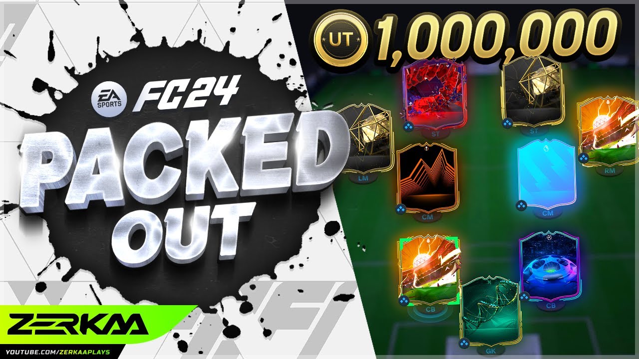 BUILDING A NEW *INSANE* 1,000,000 COIN TEAM! (EAFC 24 Packed Out #16 ...