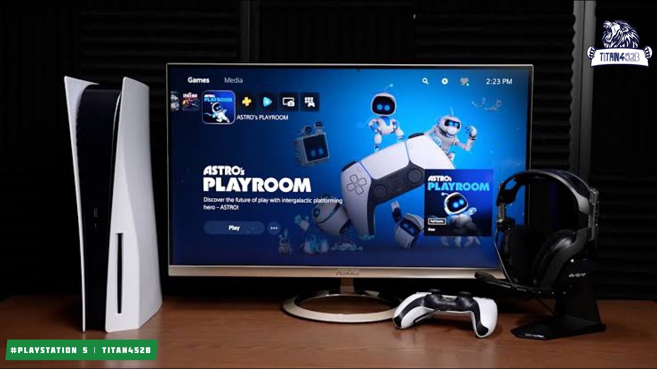 Gaming Setup for Streamers | Gaming Room | Playstation 5 | PS5 Gaming ...