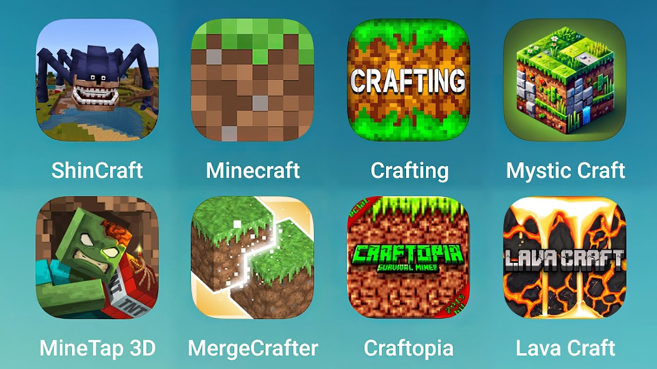ShinCraft, Minecraft, Crafting and Building, Mystic Craft, MineTap 3D ...