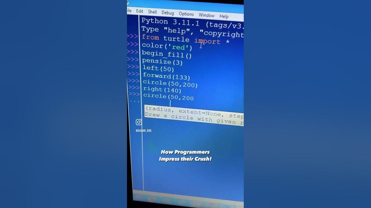 How Programmers Impress Their Crush Python Coding Shorts Viral Trending Ai Python