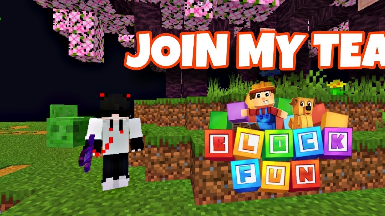 HOW TO JOIN MY TEAM | BLOCK FUN | @Mr_White_101 - YouTube