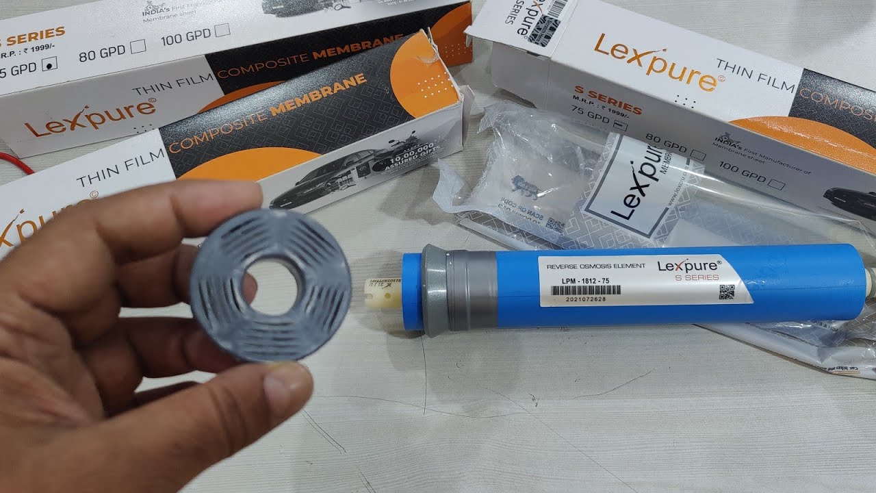 Why This Grey Round Small Box On Lexpure RO Membrane, Humari Old ...