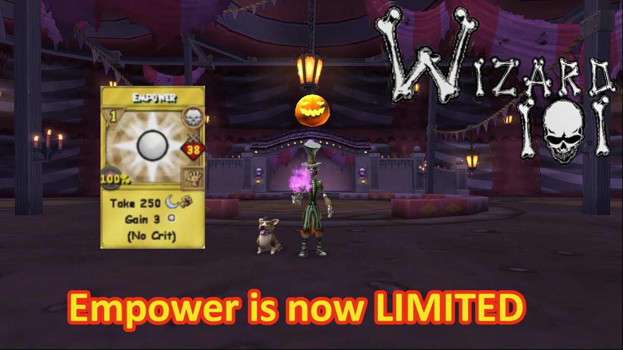 Wizard101 Empowers are now LIMITED in the Spiral! - YouTube