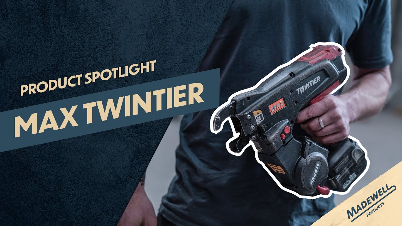 Product Spotlight: MAX TwinTier Rebar Tying Tool - YouTube