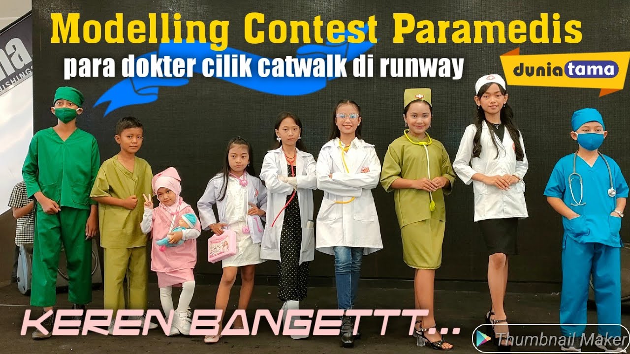 PARA DOKTER CILIK CATWALK DI DALAM MALL | RS. PRIMAYA HOSPITAL LOMBA ...
