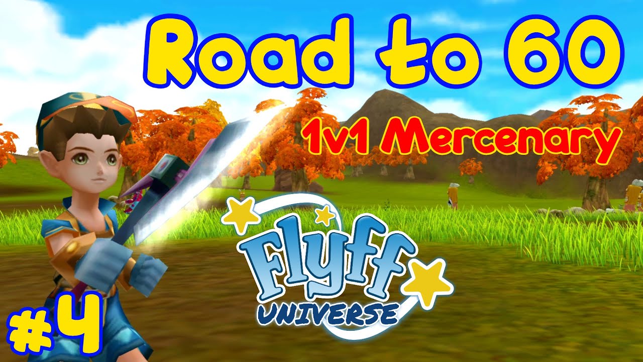 1v1 Mercenary Leveling [Lv. 36-41] - POWER OVERWHELMING! | Flyff ...