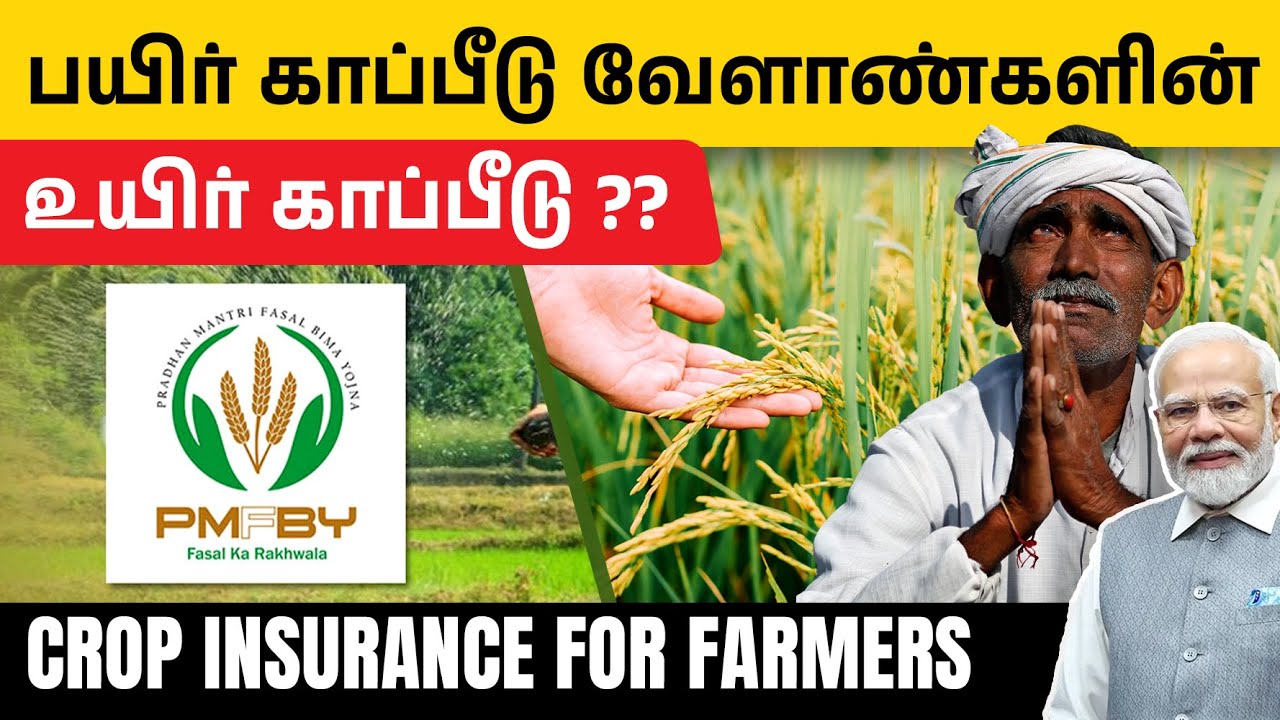 How to Apply Crop Insurance Scheme in Tamil | பயிர் காப்பீடு திட்டம் ...