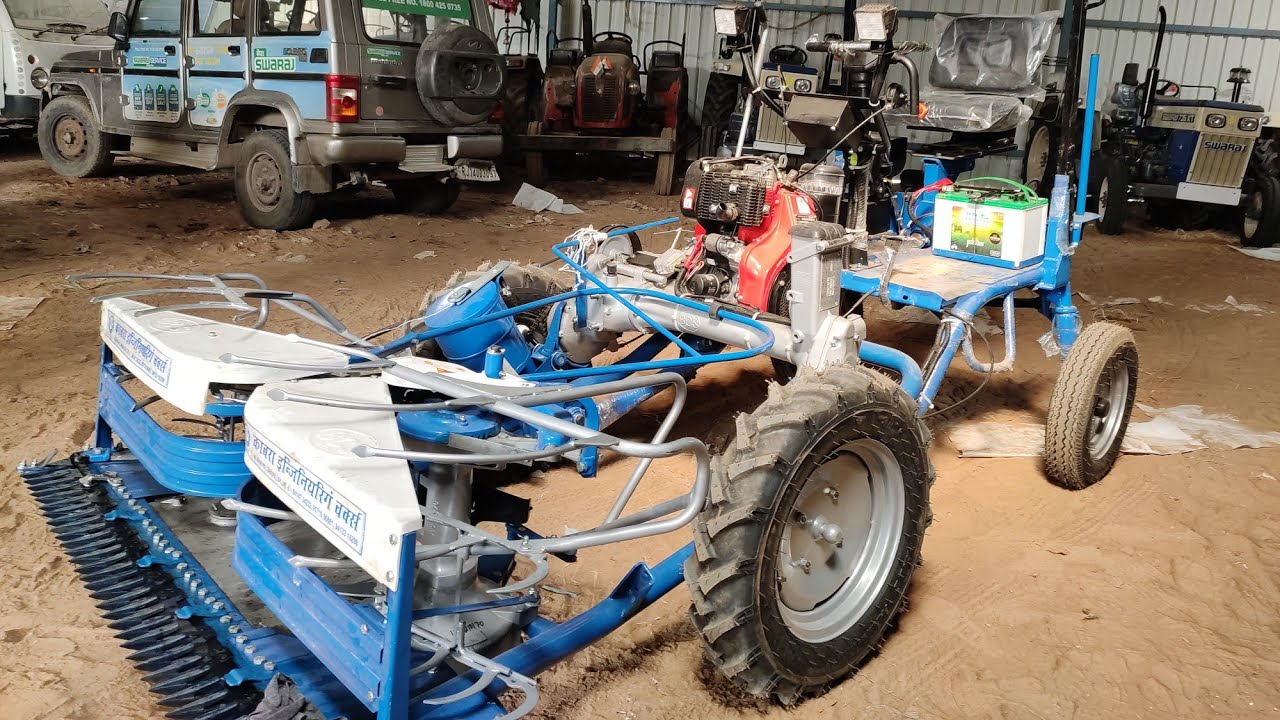 BCS reaper binder machine 2021 modal/गैहू कटाई ओर बधाई रिपर बाइंडर मशीन ...