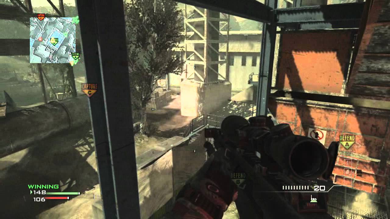Sniper Montage on new MW3 DLC map Foundation! - YouTube