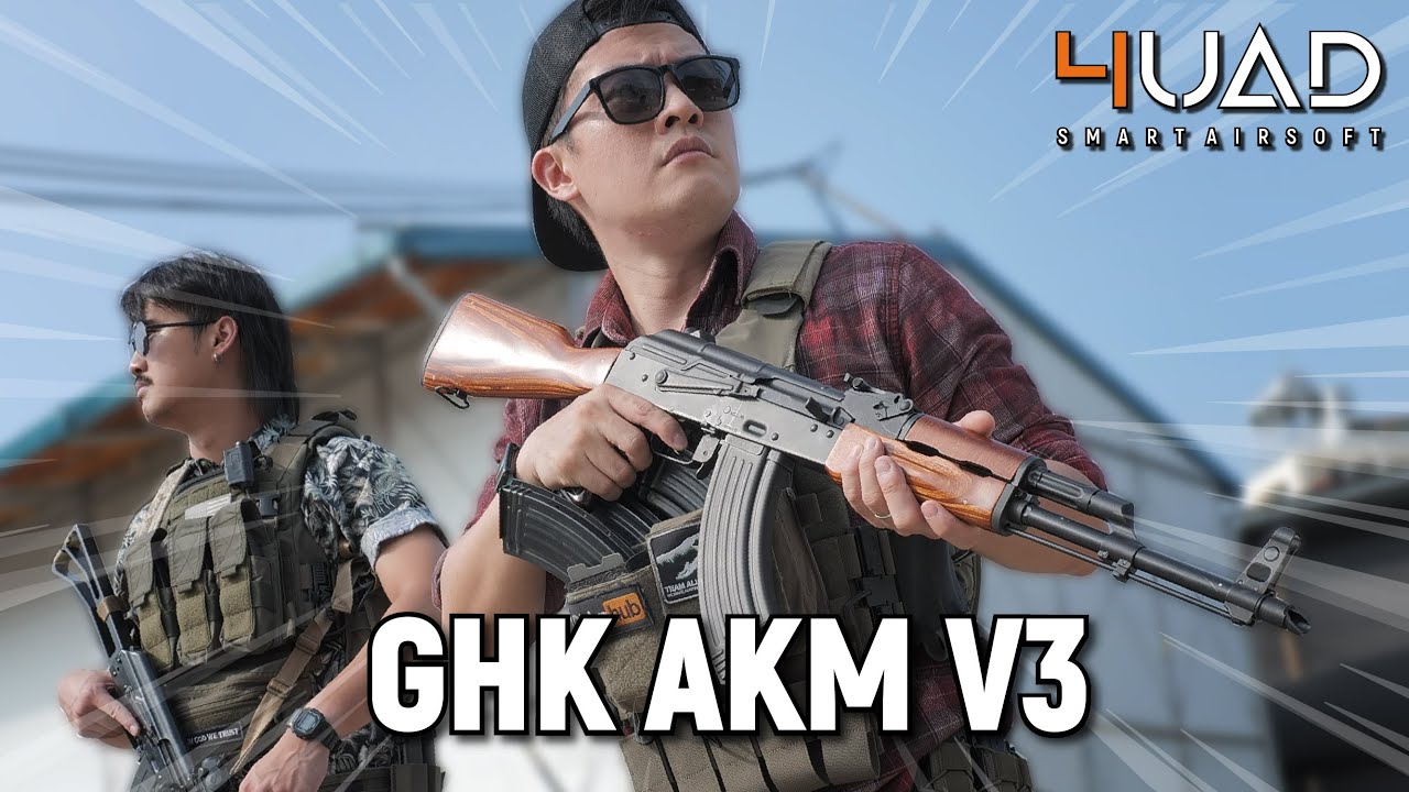 After 10 years finally a new version | GHK AKM V3 GBB 值不值得買? | The ...