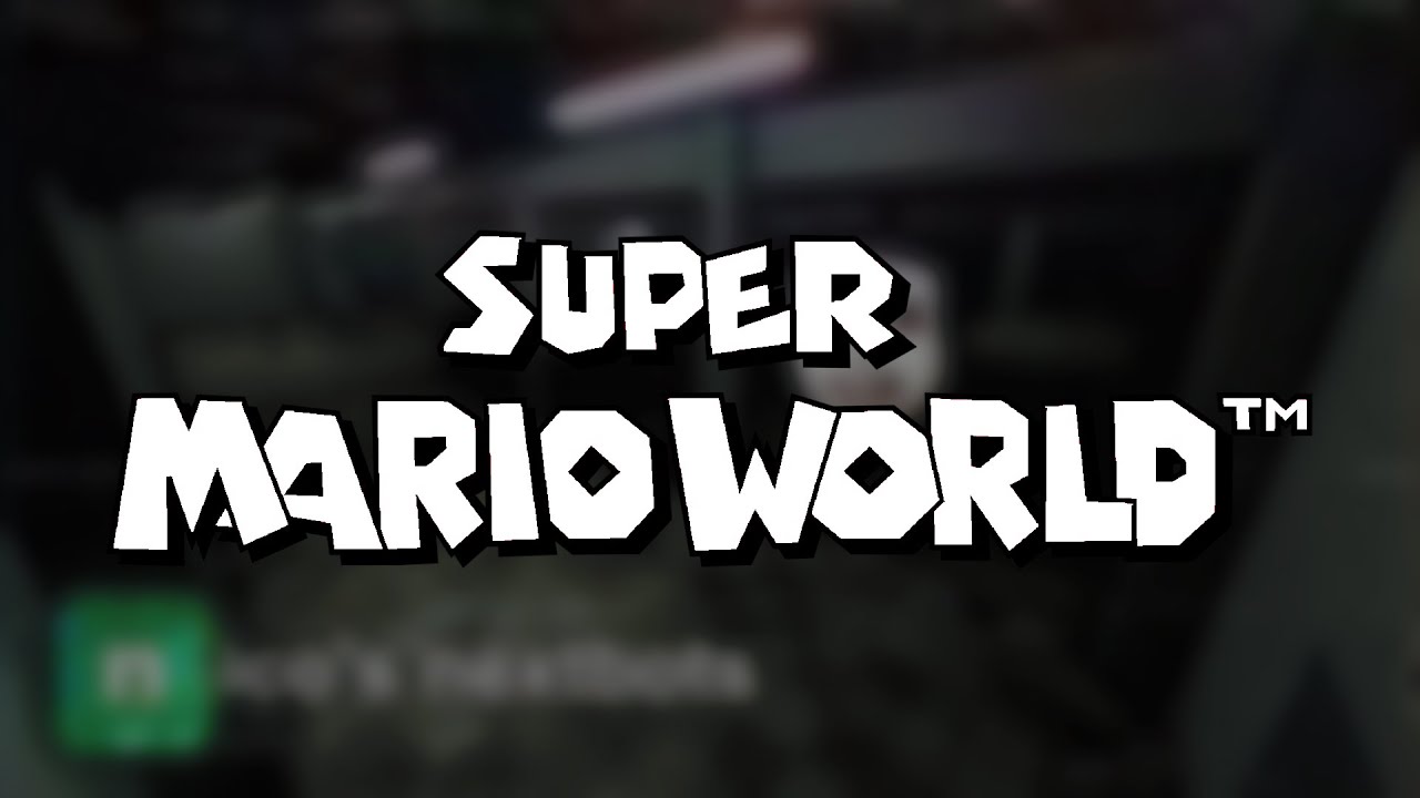 Safe Room - Super Mario World - YouTube