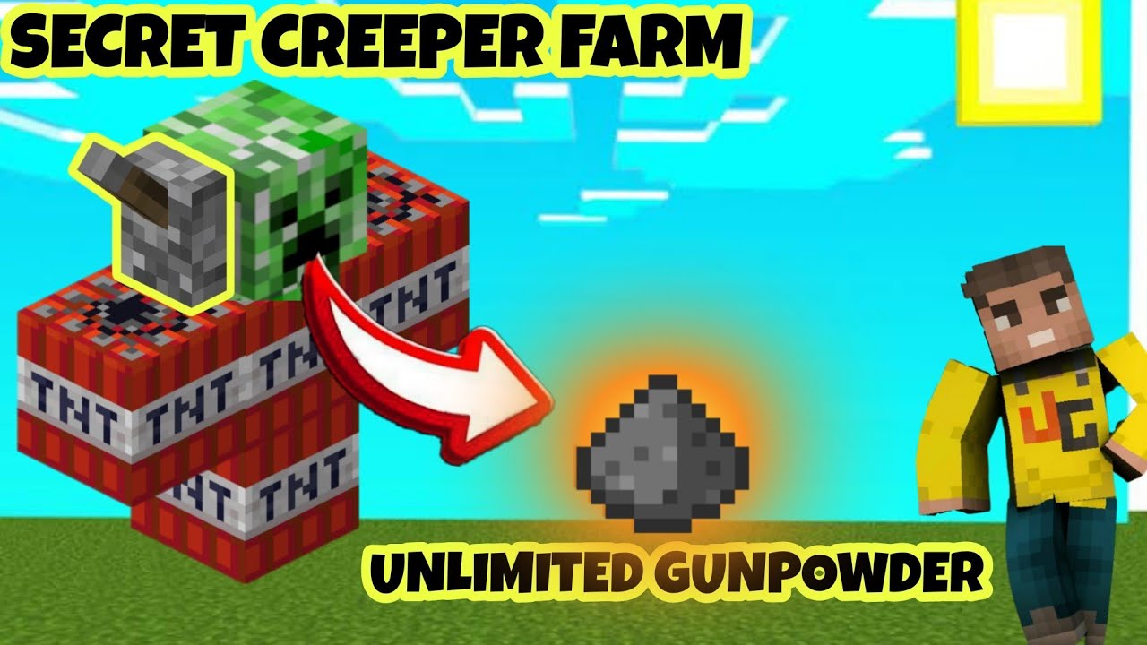 How to make creeper farm in minecraft | Minecraft gameplay - YouTube