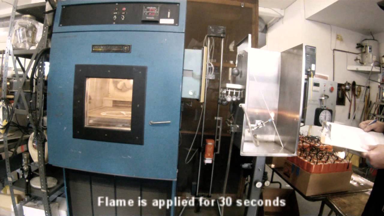 E-04C Wire Burn Test Video - YouTube