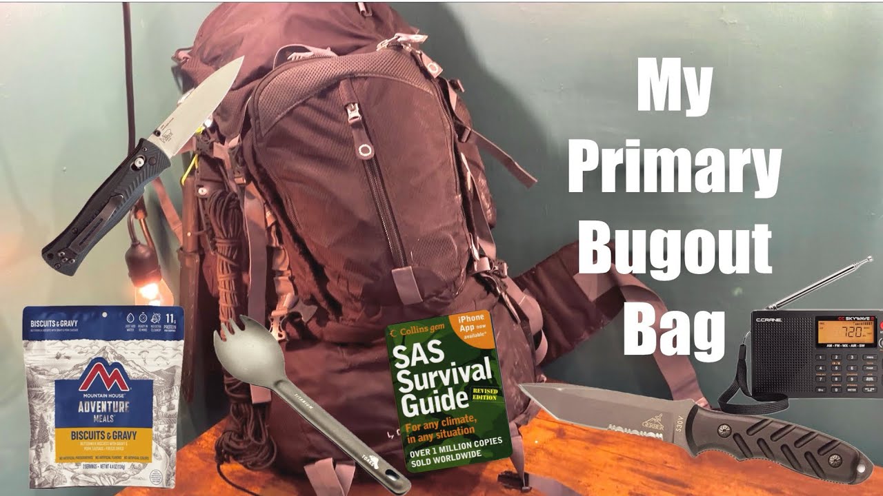 Tour of my Primary Bugout Bag - YouTube