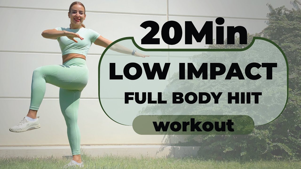 20 Minutes Low Impact Full Body Hiit No Equipment Workout No