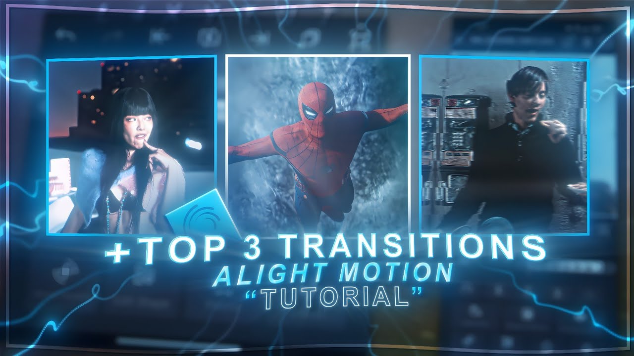 +3 Top transitions tutorial for alight motion | Part-2 (+preset) - YouTube