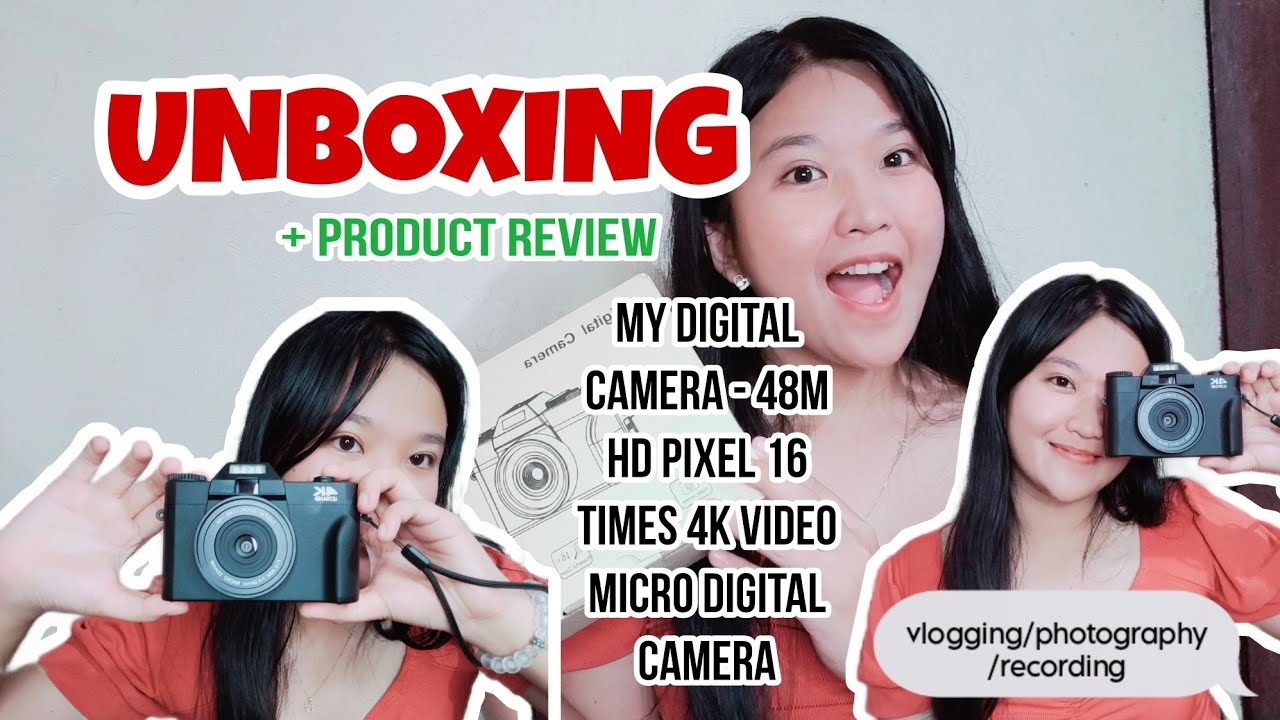 Shopee/ UNBOXING + REVIEW / 48 Million HD Pixels 16 times Digital ...
