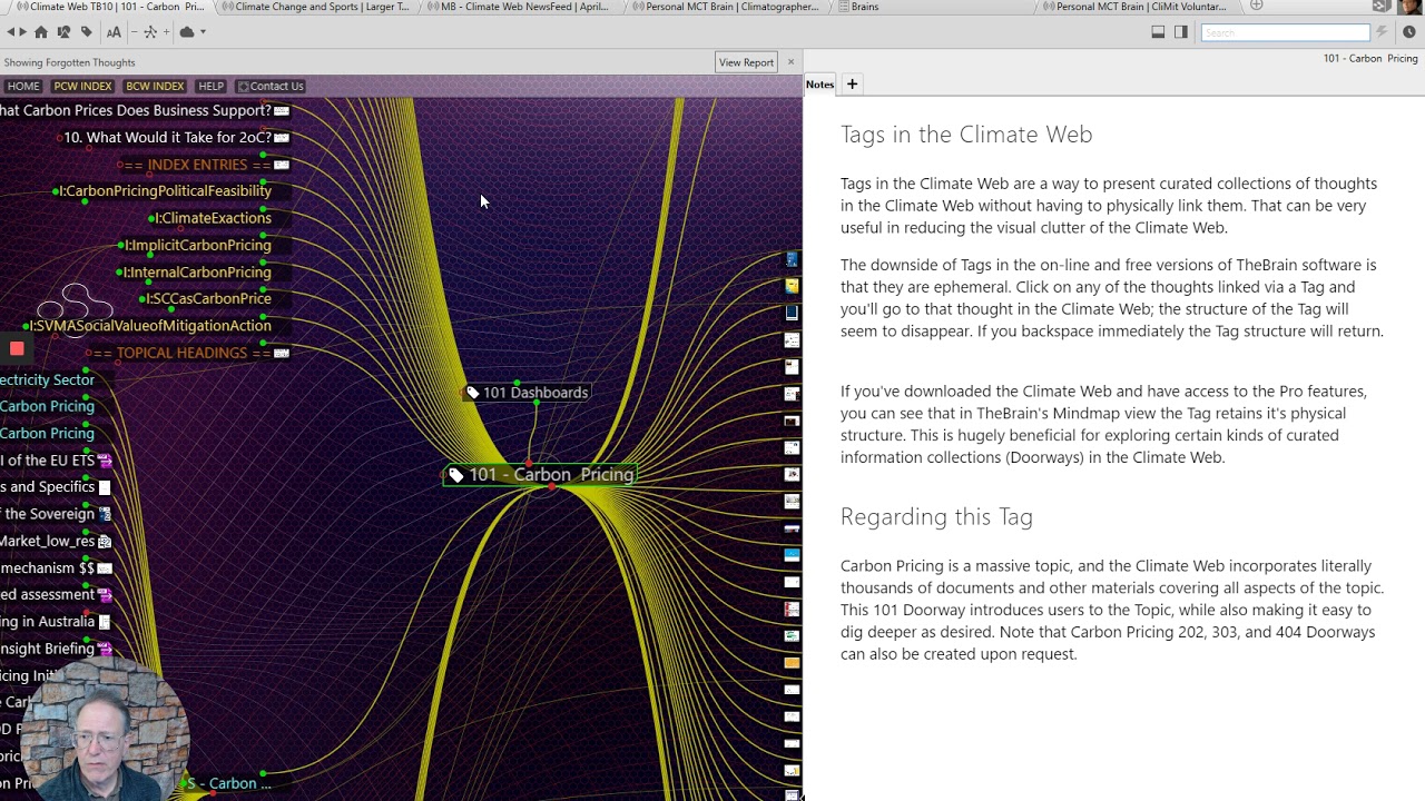 Mindmap View in TheBrain Software - YouTube