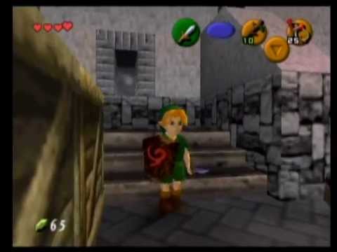 Zelda: Ocarina of Time Playthrough #006, Road to Hyrule Castle; Castle ...