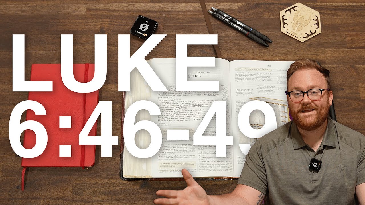 FOUNDATIONS | Lectio with Matt | Luke 6:46-49 - YouTube