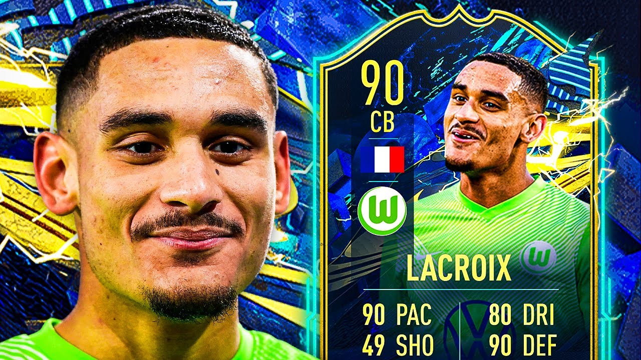 A DEFENSIVE MONSTER! 🤯 90 TOTS LACROIX PLAYER REVIEW! - FIFA 21 ...