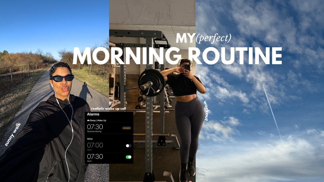my (perfect) morning routine - YouTube
