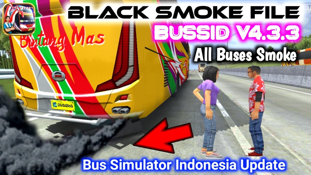 How To Add Smoke File In Bussid - Black Smoke File v4.3.3 - #bussidmod ...