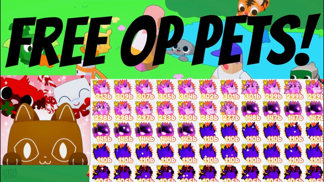 FREE PETS! LIVE NEW YEARS GIVEAWAY PET SIM X! - YouTube
