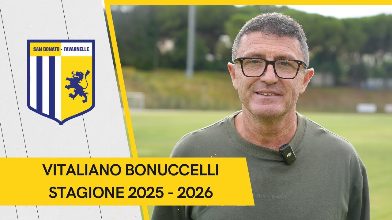 Mister Bonuccelli: "Soddisfatti della squadra costruita, adesso occorre ...