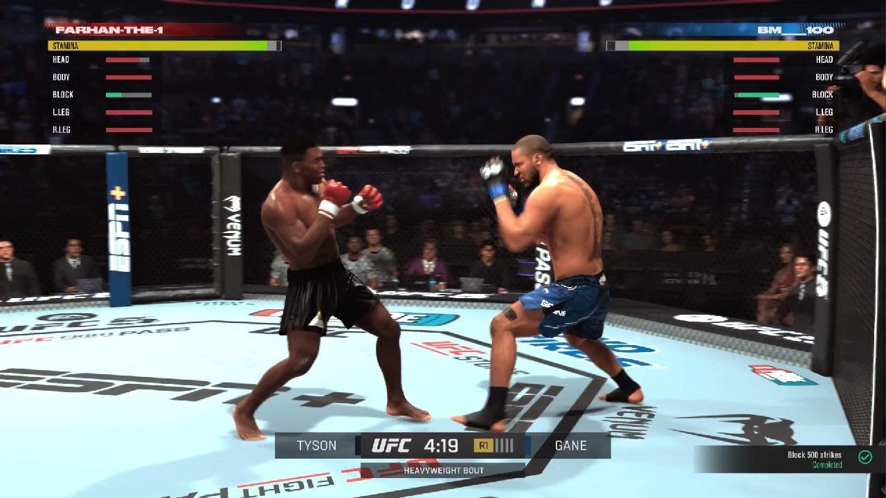 UFC 5- Straight right hand! - YouTube