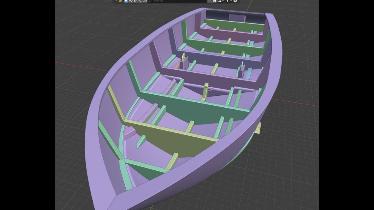 🚤 Transforming a Boat Hull in 3D! | Optimized Design for 3D Printing 🔥 ...