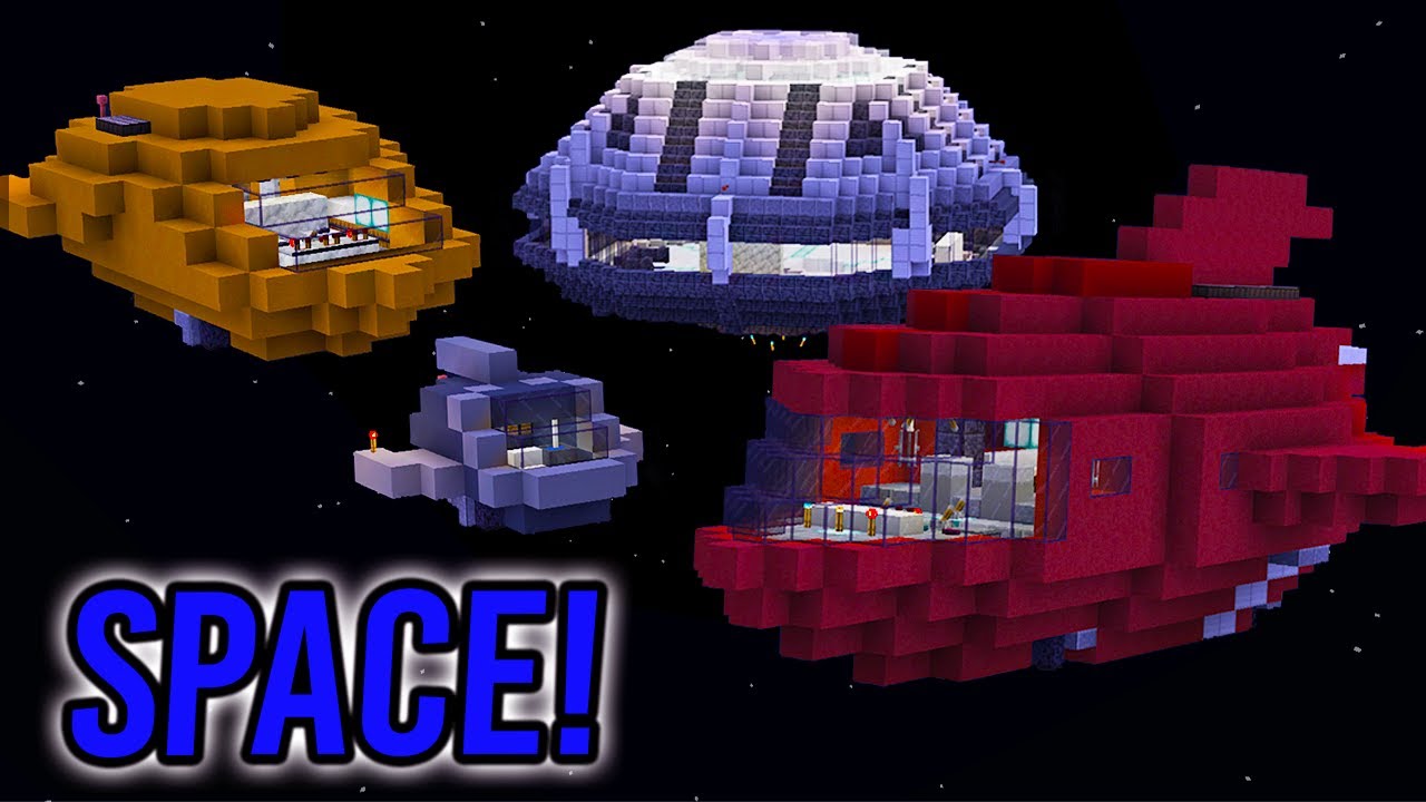 I Invented SPACE TRAVEL In Minecraft! - YouTube