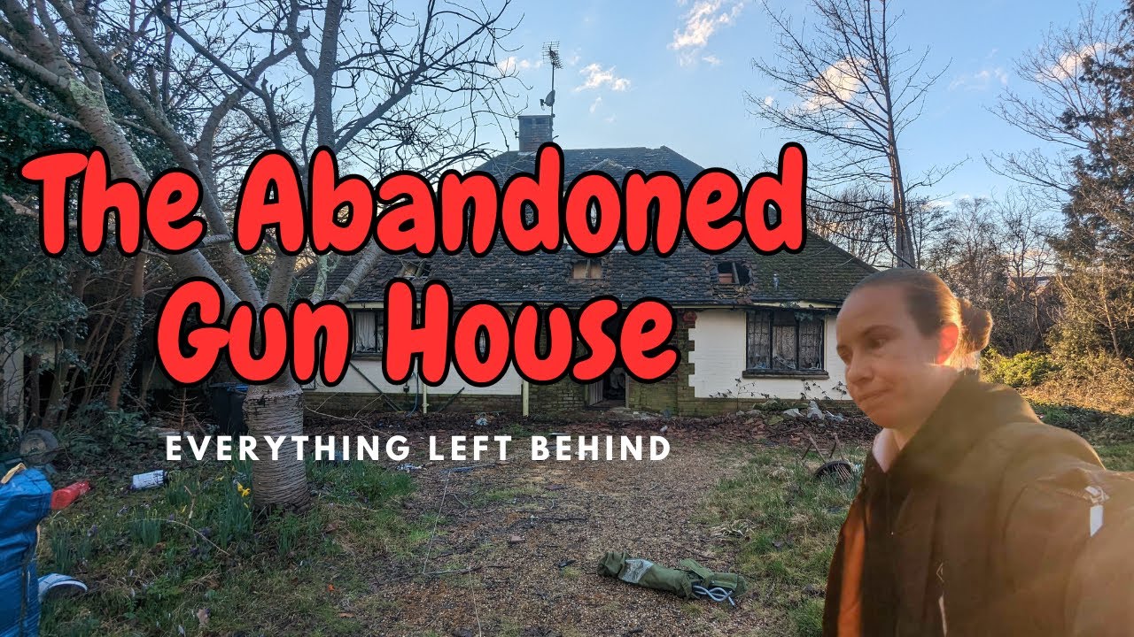 Everything was still inside The Abandoned Gun House - YouTube