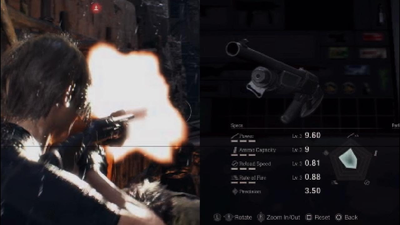 Resident Evil 4 Remake Fully Upgraded Riot Gun Stats Overview and ...