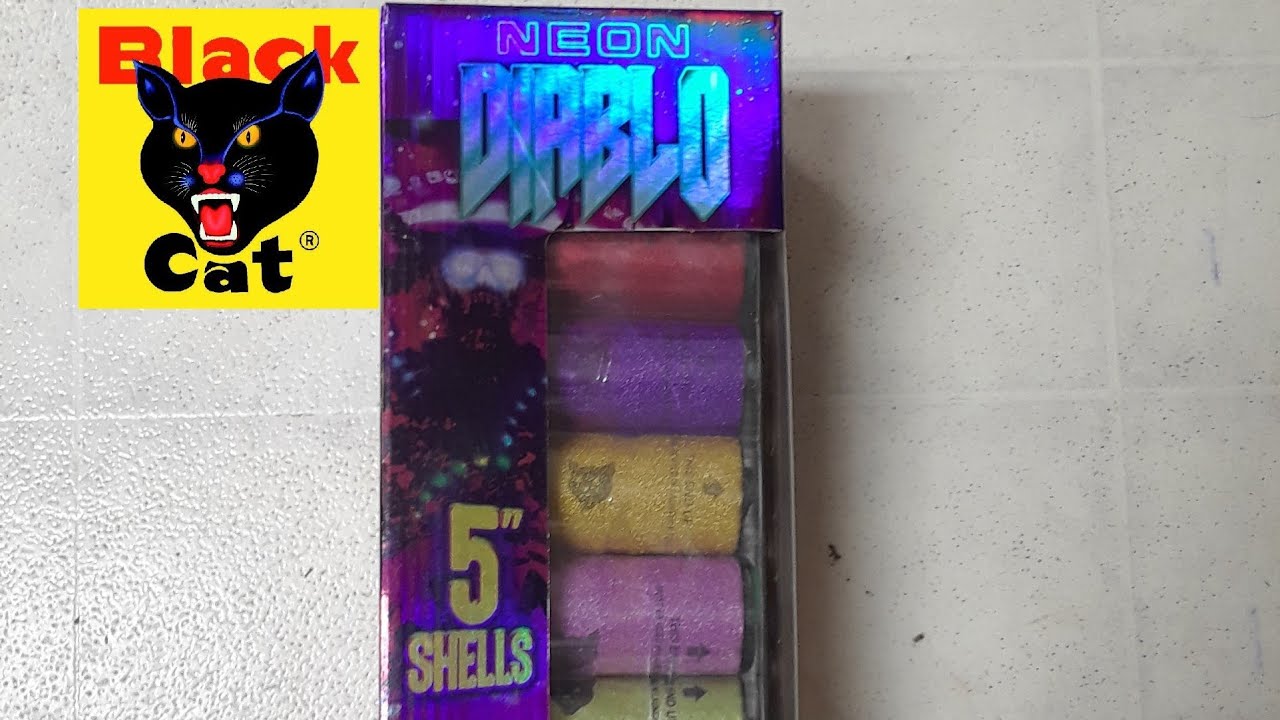 Neon Diablo Canister Shells by Black Cat. - YouTube