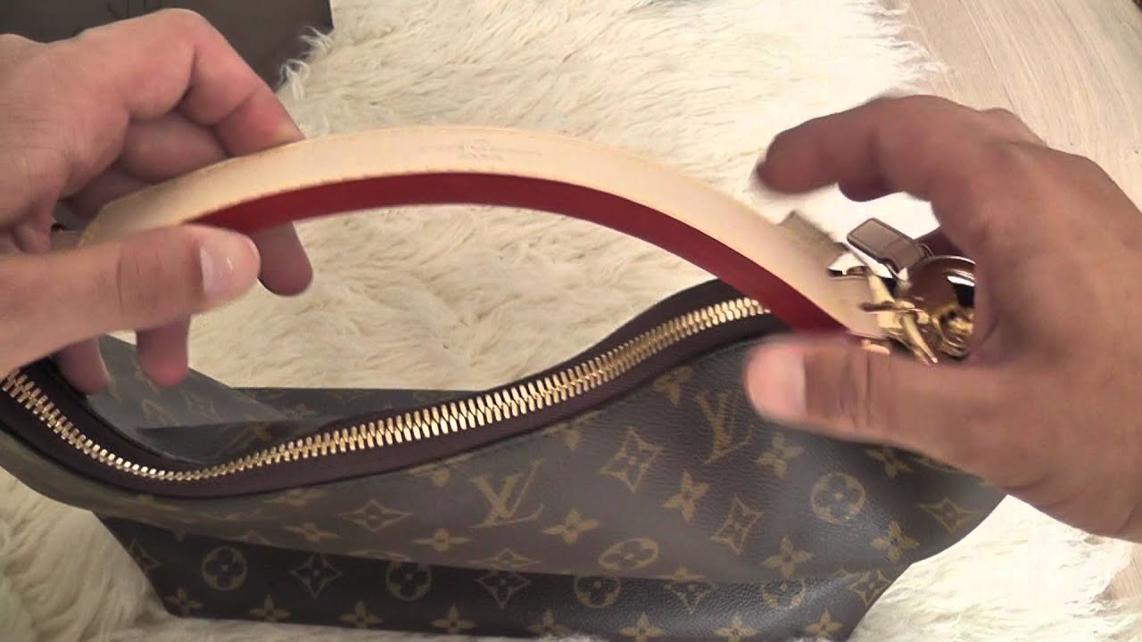 Louis Vuitton Sully Monogram Handbag - unboxing - YouTube