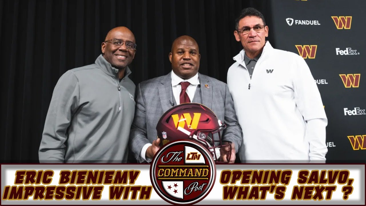 The COMMAND Post LIVE! | Eric Bieniemy Impressive in 1st Presser, So Have YOUR Expectations ...