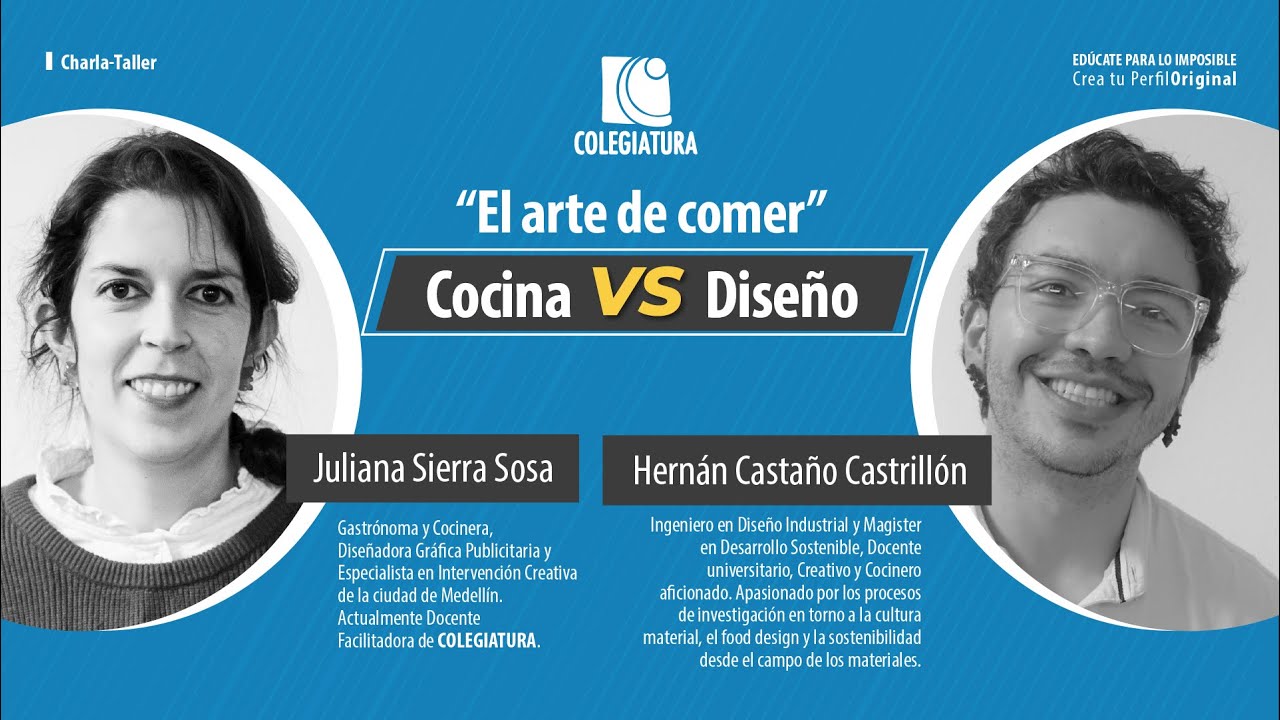 "El arte de comer" Cocina Vs Diseño - Juliana Sierra - Hernán ...