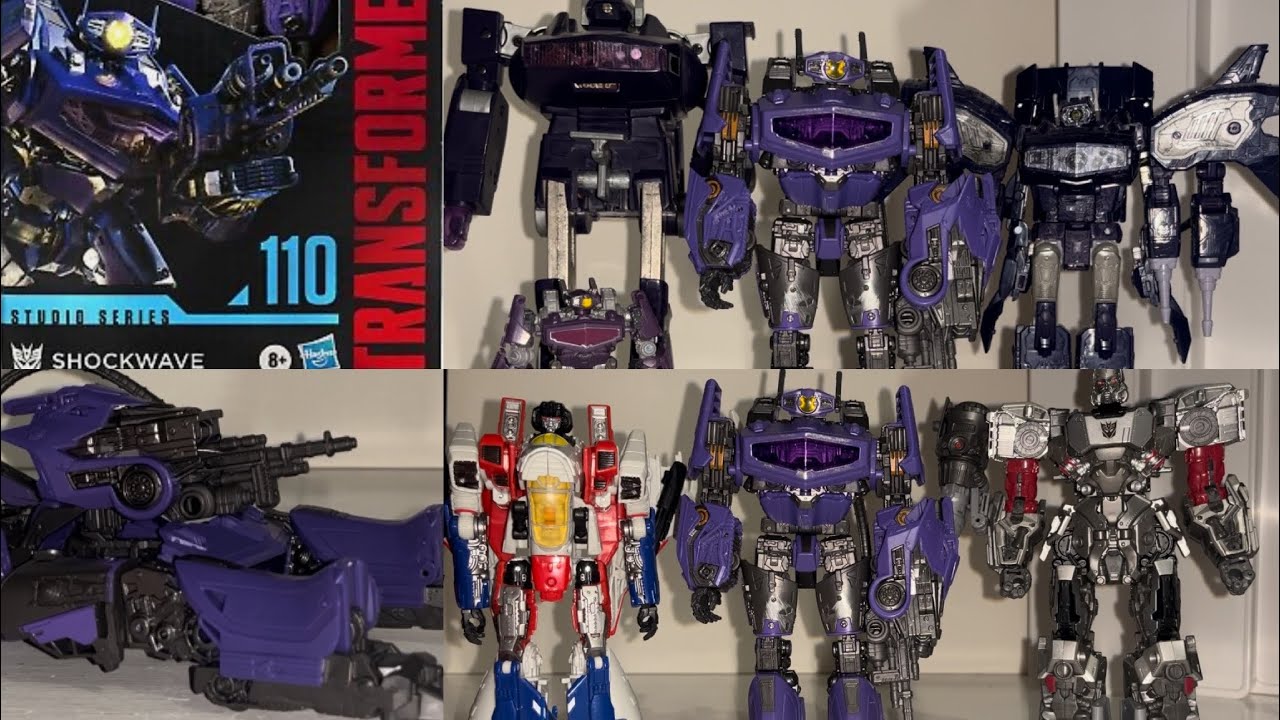 Transformers studio series shockwave review. Bumblebee movie SS 110 voyager class figure ...