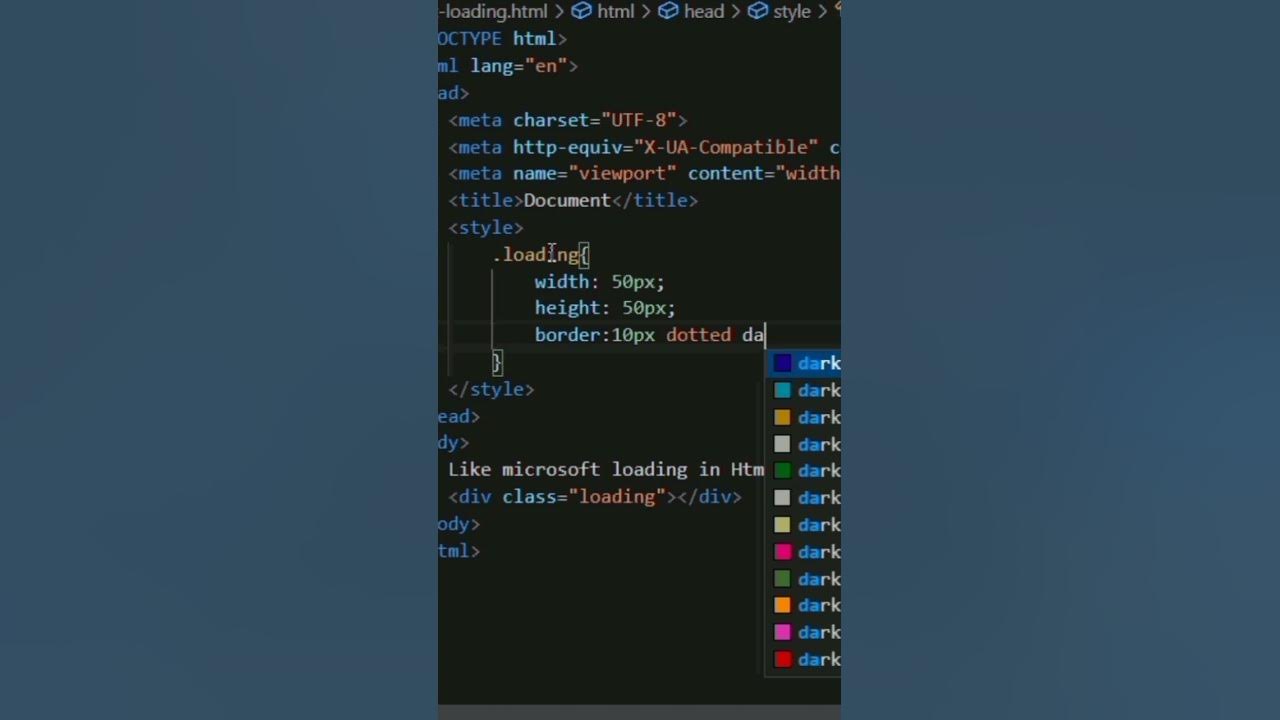 How To Make Microsoft Loading Screen Microsoft Viral Html Css