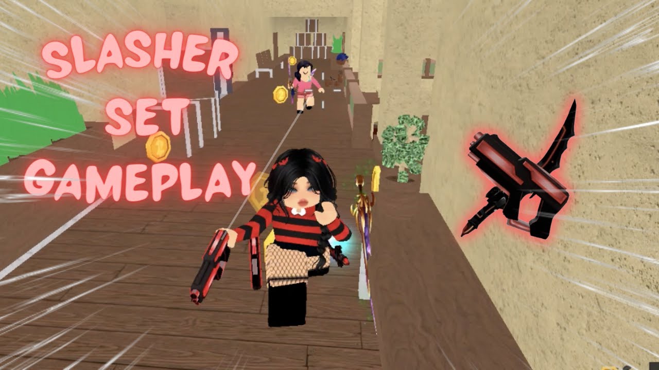 SLASHER SET GAMEPLAY || MM2 - YouTube