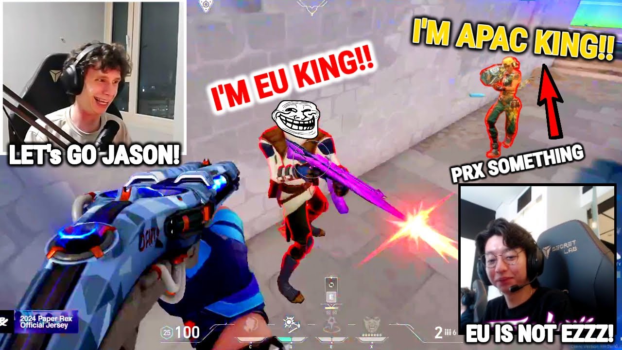 PRX f0rsakeN & PRX Something Shows Double Duelist Gameplay in EU Ranked ...