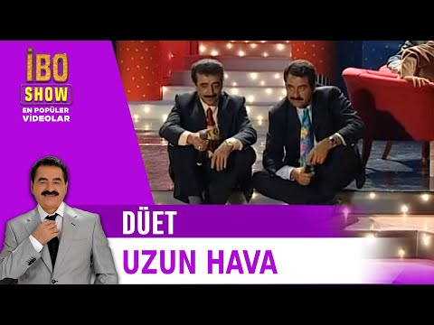 Uzun Hava - İbrahim Tatlıses & Hakkı Bulut - Canlı Performans - İbo Show (1998)