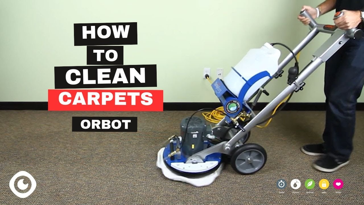 How to Clean Carpets | ORBOT Sprayborg - YouTube