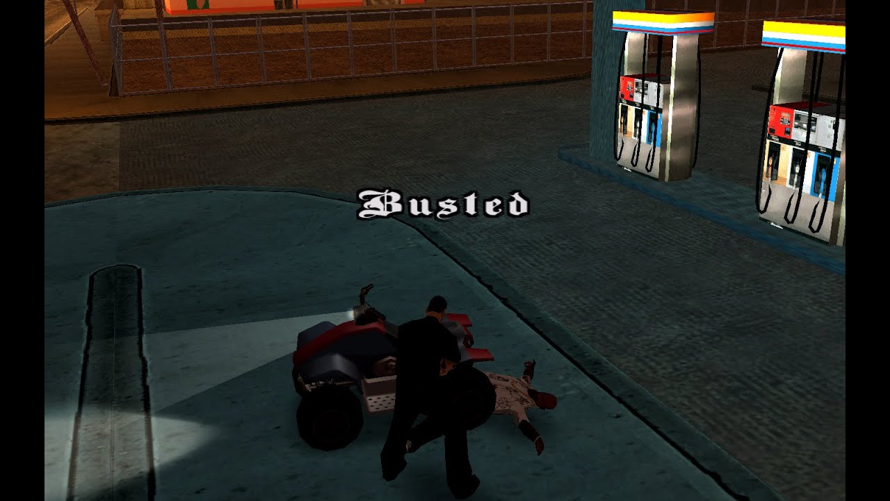 GTA SA Busted 53 - YouTube